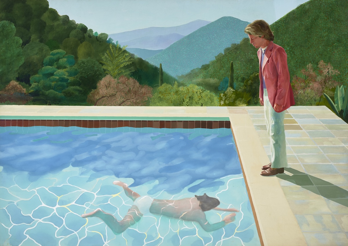 Des effluves et une œuvre : Portrait of an Artist (Pool with Two ...