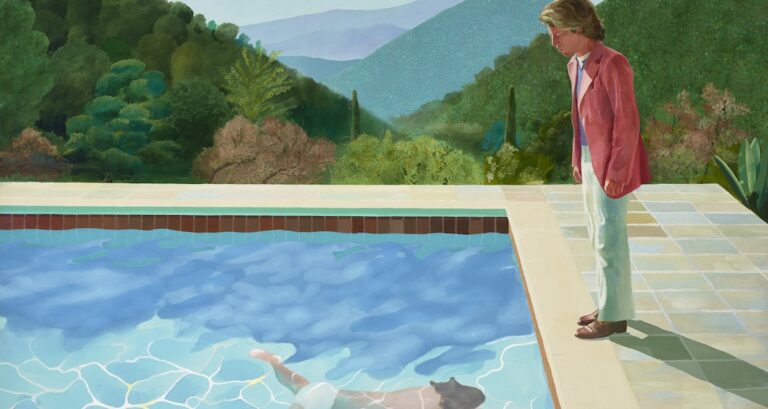 Des effluves et une œuvre : Portrait of an Artist (Pool with Two ...